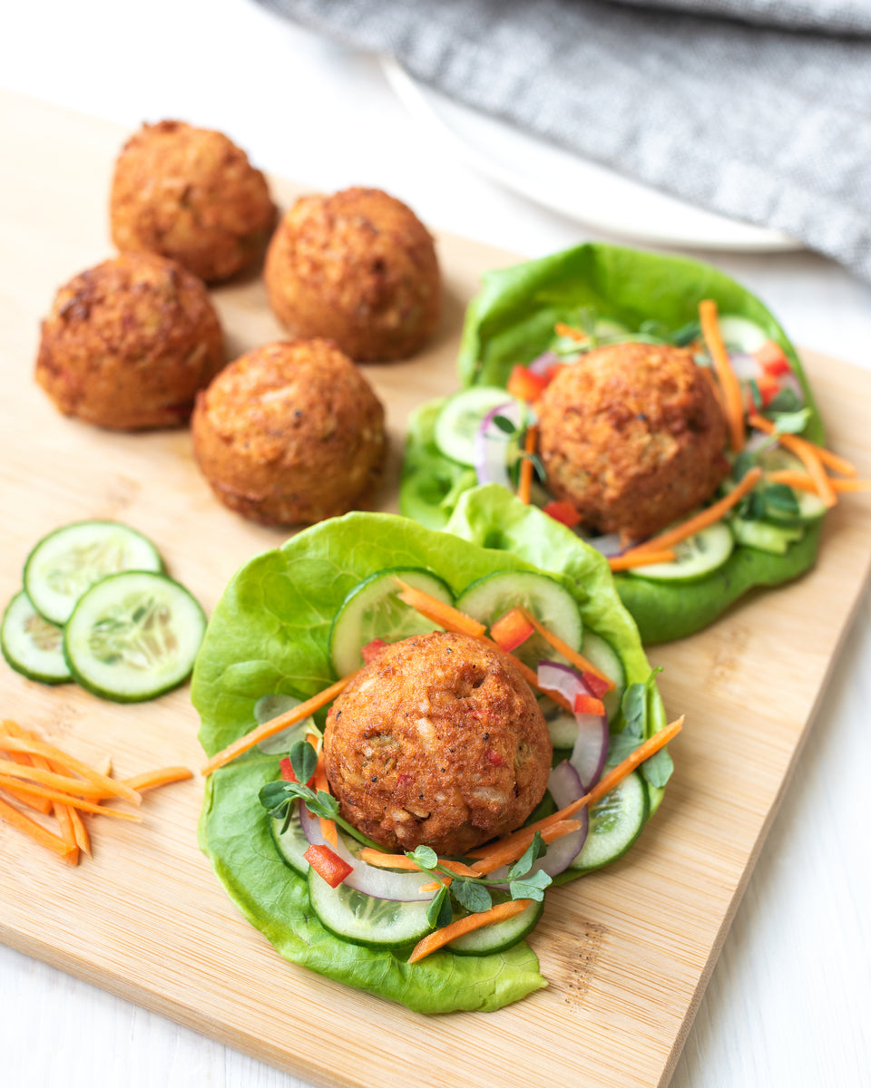 SAVOURY VEGGIE BALLS – My Little Chickpea Gourmet Foods